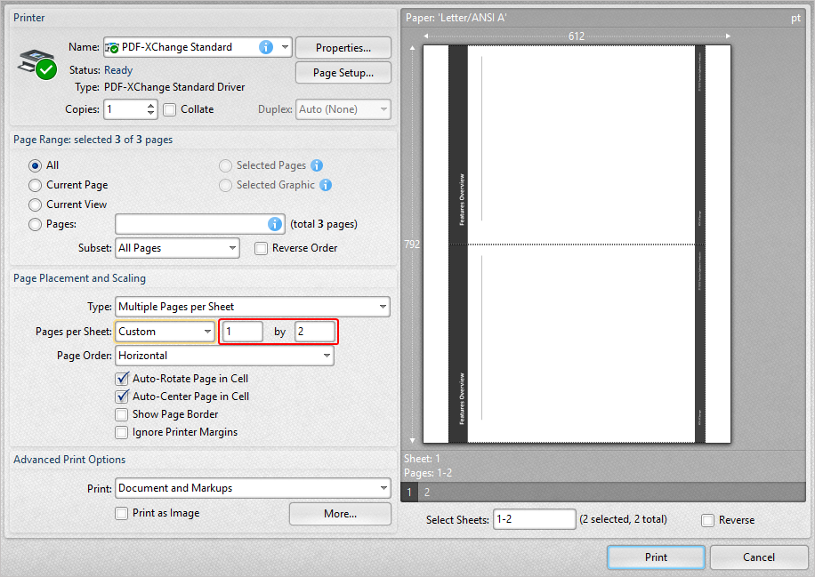 PDF-XChange Co Ltd :: Knowledge Base :: I have a problem with rotating pages when printing from ...